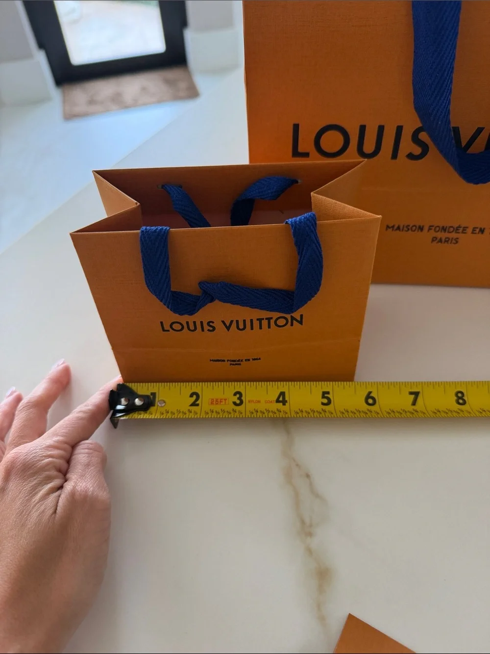 Louis Vuitton | Accessories | Louis Vuitton Orange And Blue Branded ...